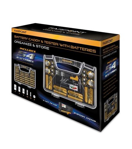 Farpoint Battery Caddy with Tester