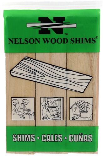 Nelson Wood Shims 6" Wood Shims - 9-Pack