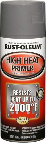 Rust-Oleum 12 Oz High Heat Gray Primer Spray