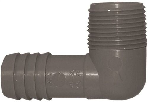Genova 3/4" Polypropylene Insert x MIP Insert Elbow