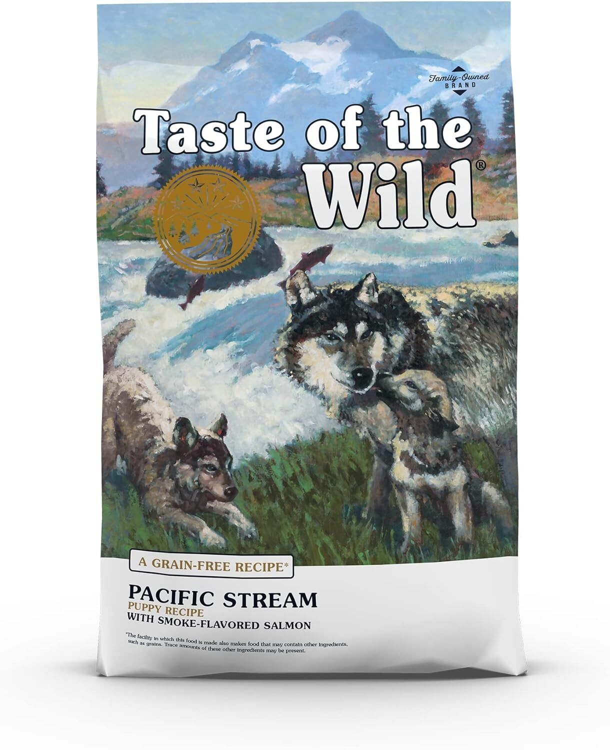 Taste of the Wild Pacific Stream Dry Puppy Food with Smoke-Flavored Salmon