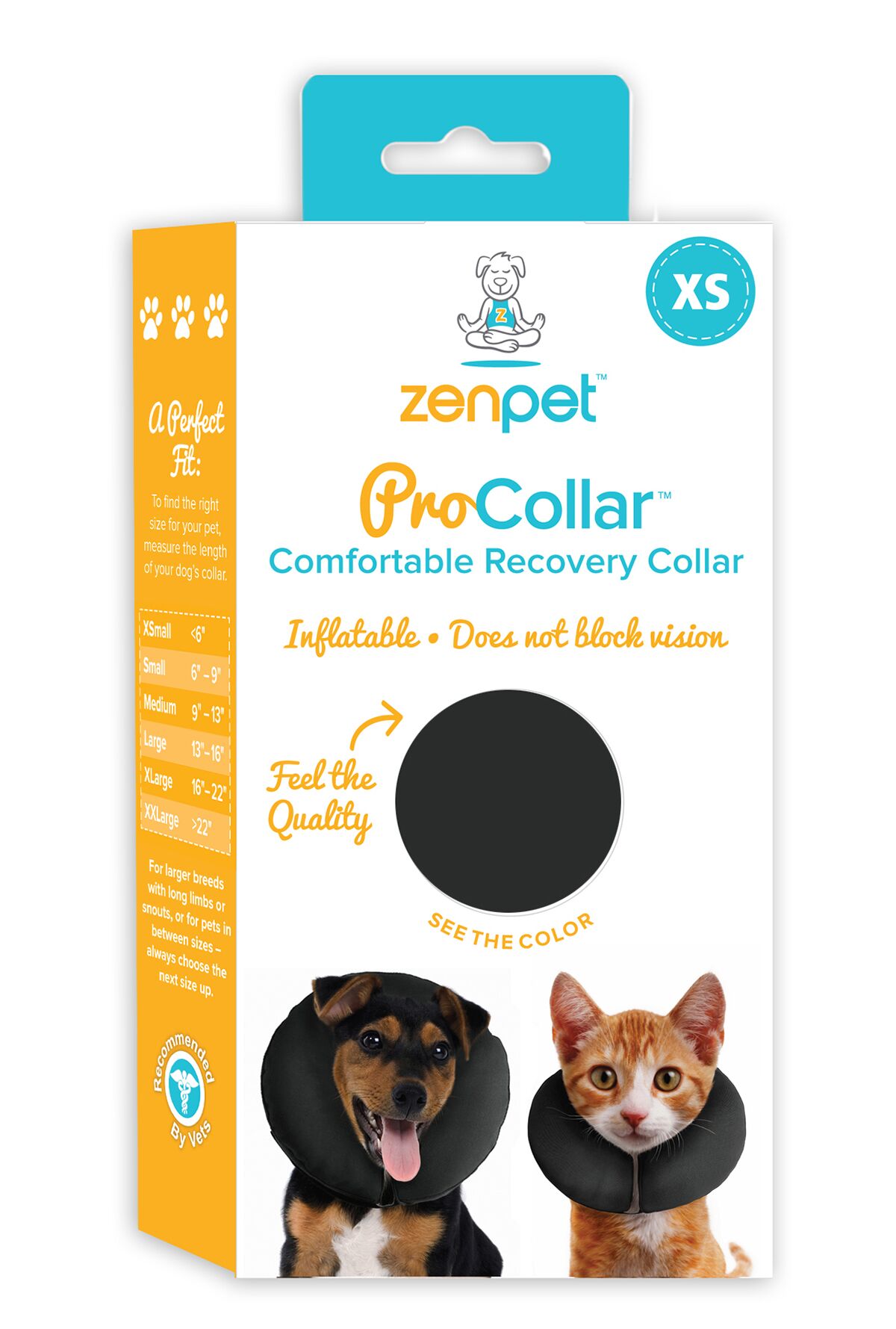 Zen Collar Recovery Neck Collar for Dogs