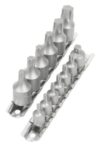 Performance Tool 15-Piece Star Bit Socket Set