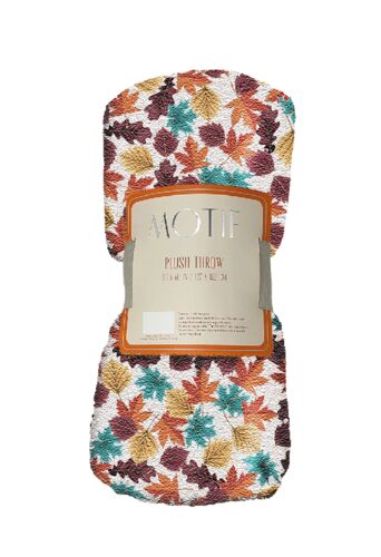 MOTIF Harvest Plush Throw - Assorted