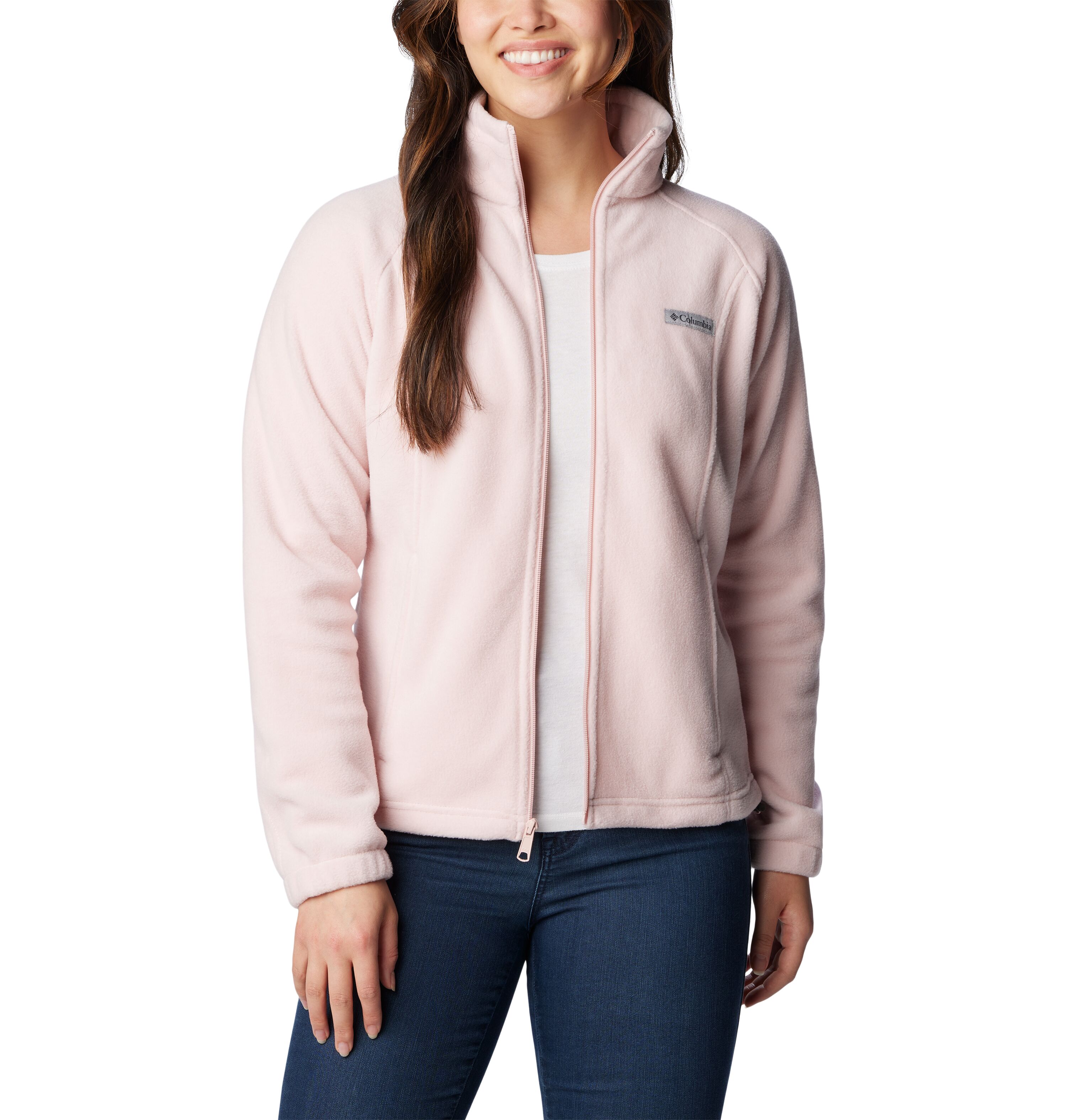 (取寄) コロンビア レディース プラス サイズ ベントン スプリングス フル ジップ Columbia women Plus Size Benton Springs Full Zip Safari Columbia Women's Benton Springs Full Zip Fleece Jacket Plus Size