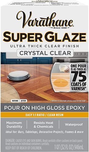 Varathane Clear Super Glaze Varathane - 32Oz