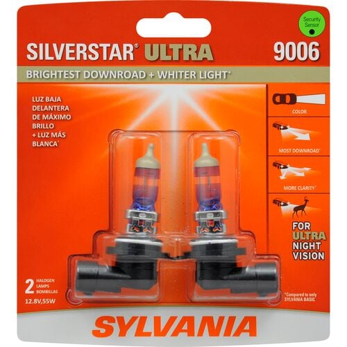 Sylvania 9006 SilverStar Ultra Halogen Headlight Bulb - 2 Pack
