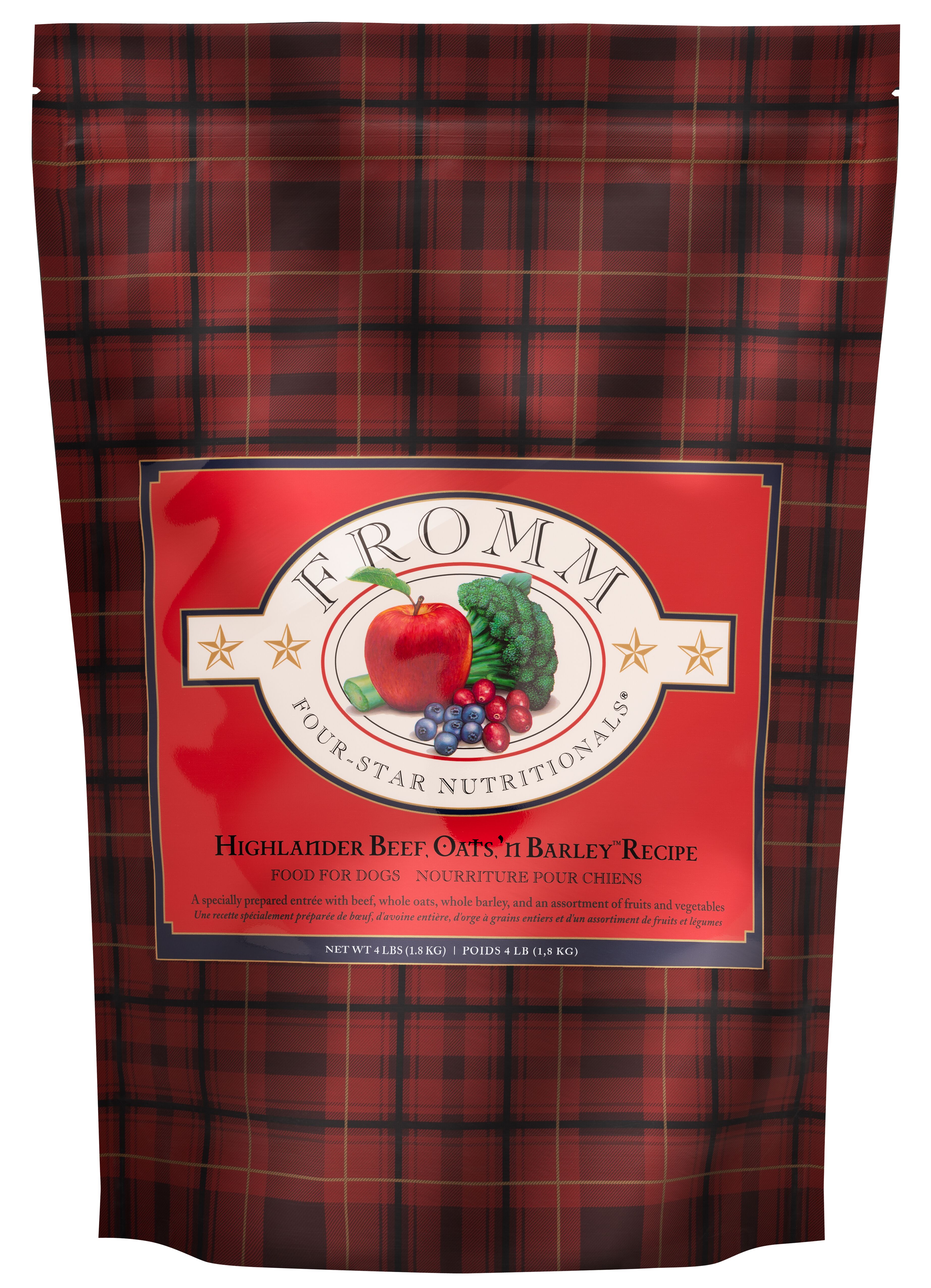 Four-Star Highlander Beef Oats n Barley Dog Food
