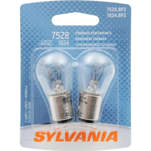 Sylvania 7528 Long Life Bulb - 2 Pack
