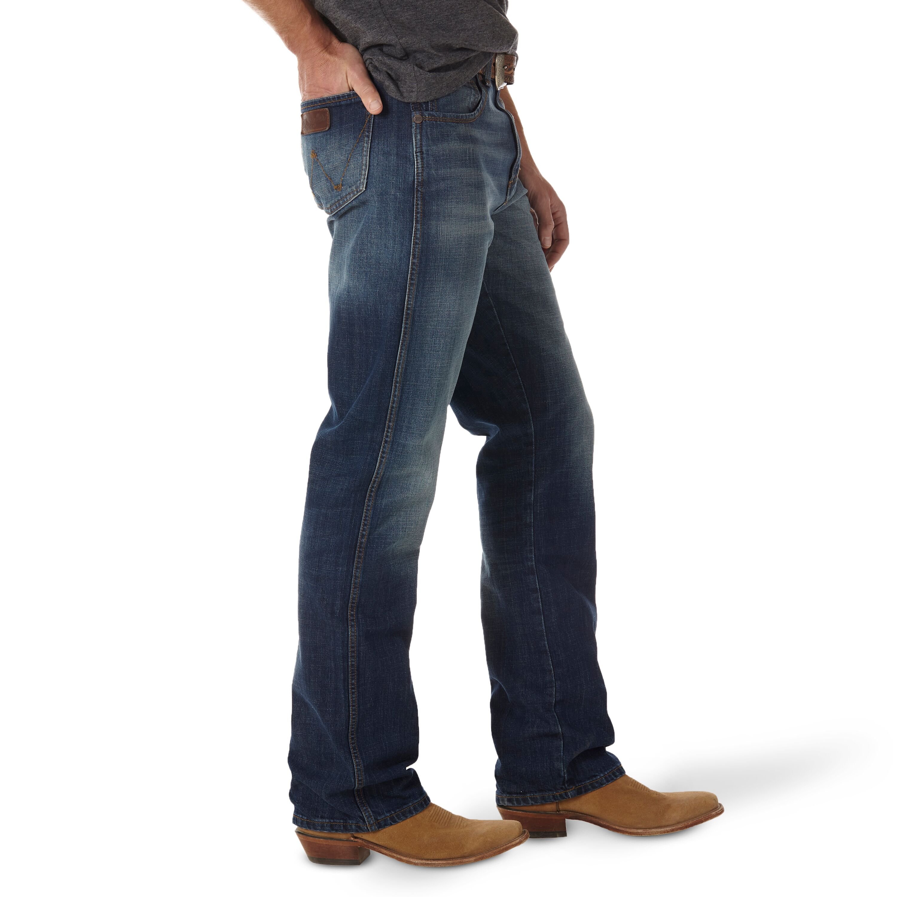 Men's Retro Relaxed Fit Bootcut Jean