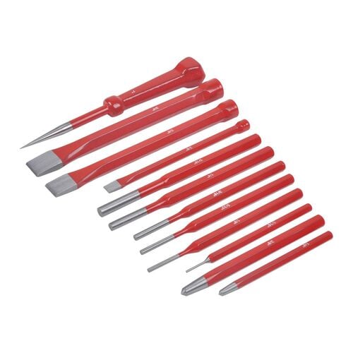 King Tool & Equipment 12 Piece Punch And Chisel Set