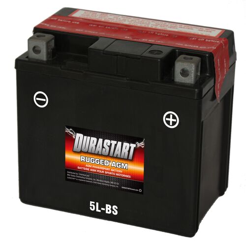 DuraStart Supercrank Select AGM Powersport Battery - 5L-BS