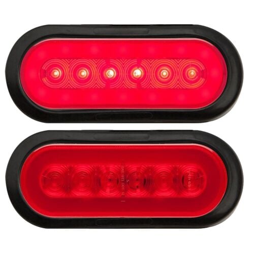 Optronics LED Glo Light Oval 22-Diode Trailer Light Kit - 6"