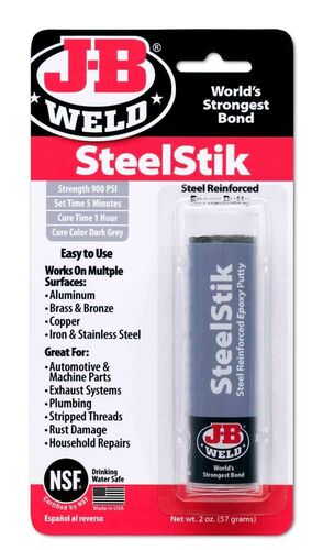 J-B Weld Steelstik Steel Reinforced Epoxy Putty