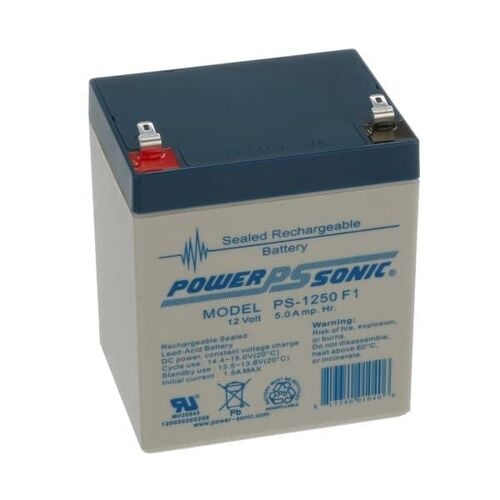Power Sonic 12 Volt Trailer Brake Battery - CB1250-F1