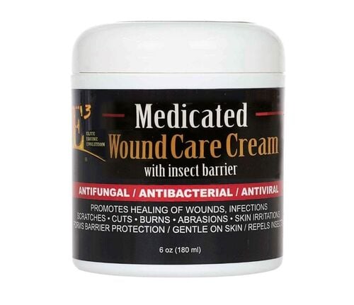 E3 Medicated Wound Care Cream with Insect Barrier 6 oz