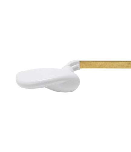 Fluidmaster Universal Curved Toilet Tank Lever in White