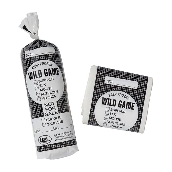 LEM Wild Game Meat Bags 25 Count