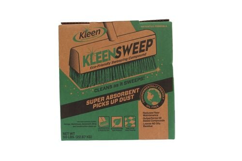 Kleen Sweep Sweeping Compound - 50 Lb