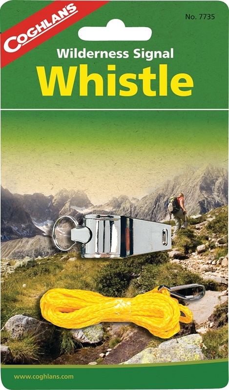 Camp Whistle With Lanyard