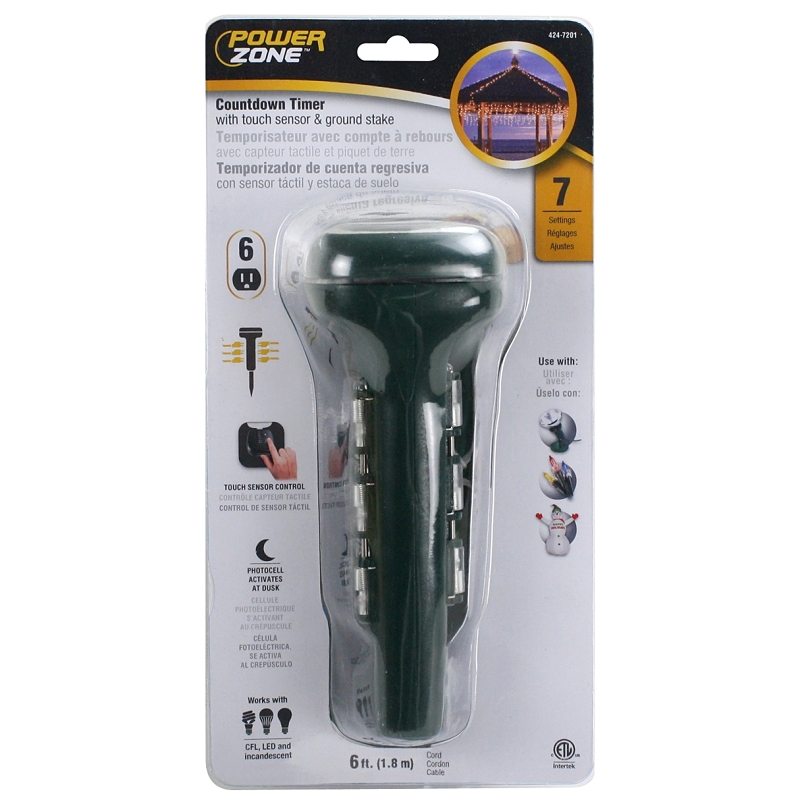 Timer Touch And Ground Stake