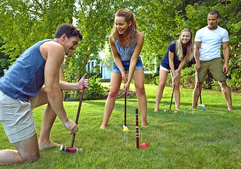 Family Croquet Set