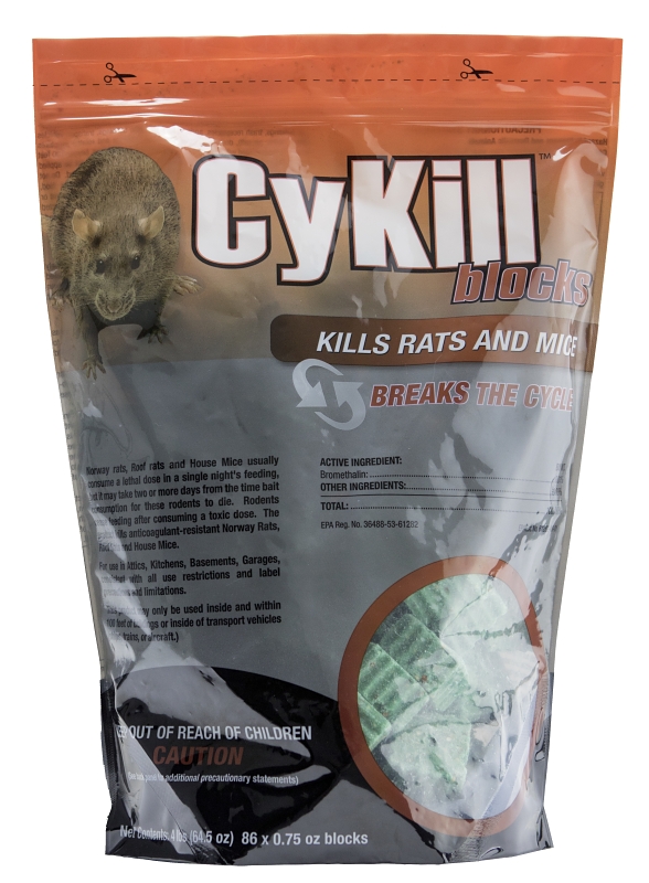 Cykill 112825 Rat And Mouse Poison Block