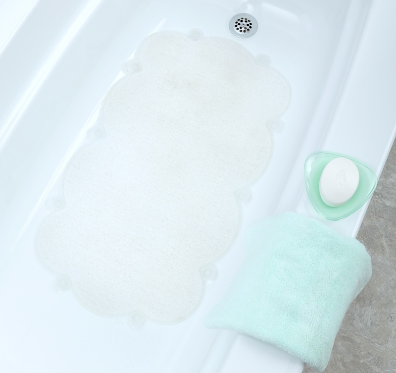Divine Design Heavenly Comfort Cloud Bath Mat With Microban