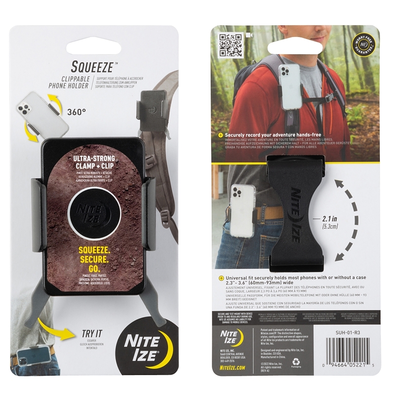 Squeeze Series Suh-01-R3 Phone Holder