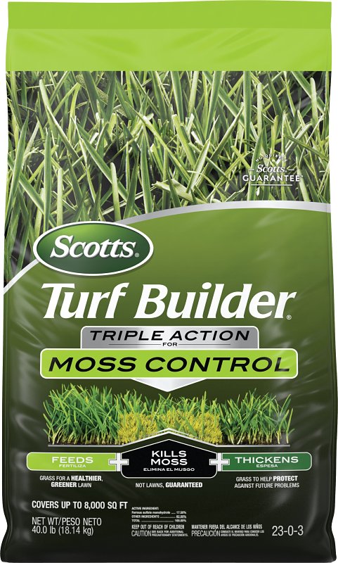Turf Builder 40212 Moss Killer And Lawn Fertilizer