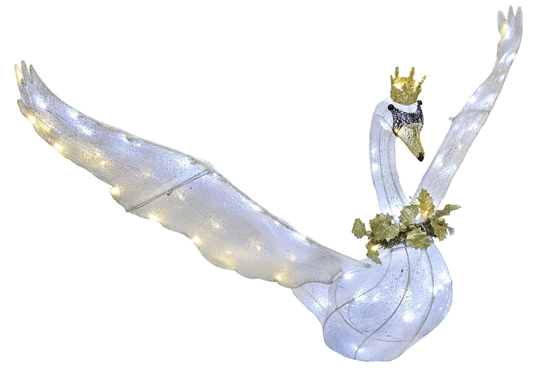 Lighted Swan