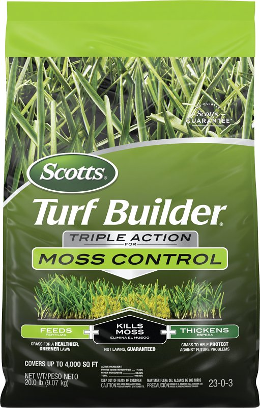 Turf Builder 38506 Moss Killer And Lawn Fertilizer