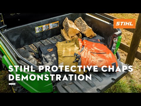 STIHL Apron Chaps - Dynamic in Orange